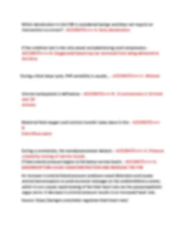 AWHONN ADVANCED FETAL MONITORING EXAM 2025-2026. REAL EXAM QUESTIONS ...