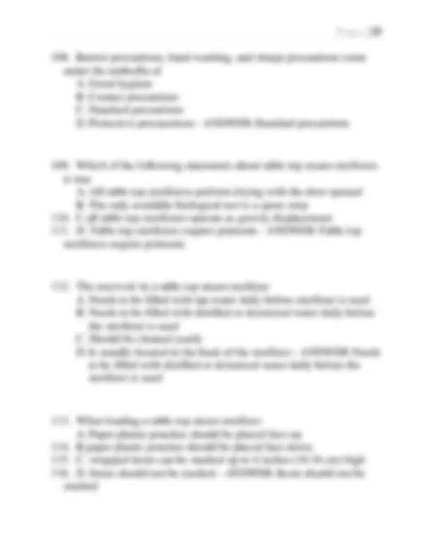 Sterile Processing Practice Final Exam: 2025 Real Verified Questions ...