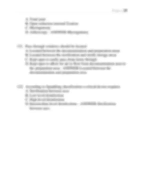 Sterile Processing Practice Final Exam: 2025 Real Verified Questions ...