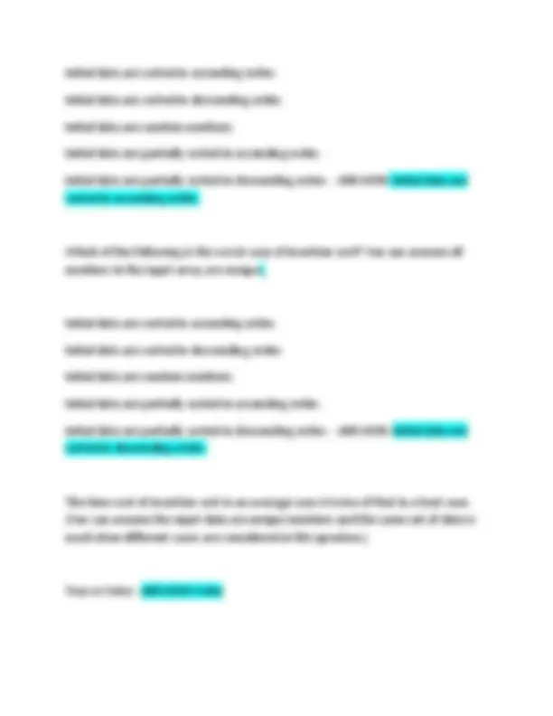 DAA TEST 1 WITH CORRECT ACTUAL QUESTIONS AND ANSWERS 2025 | Exams ...