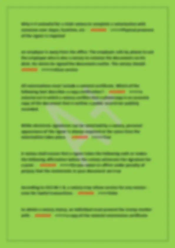 UTAH NOTARY EXAM, PRACTICE EXAM AND STUDY GUIDE NEWEST 2025 ACTUAL EXAM ...