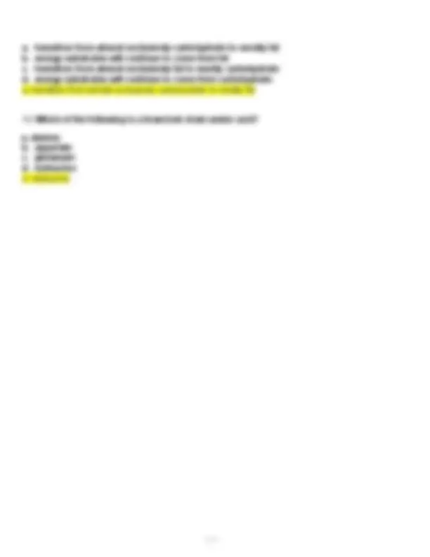 NSCA Chapter 3: Exercise Physiology and Energy Systems - Multiple ...