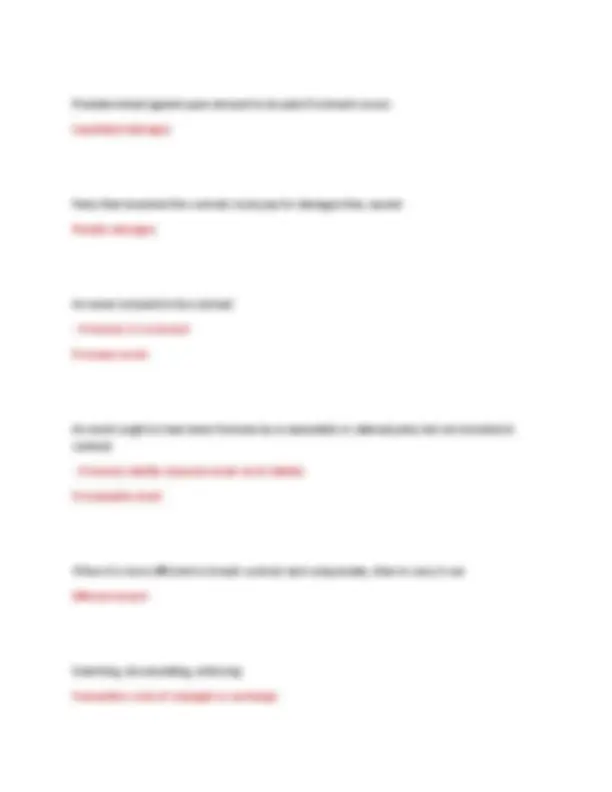 ECO 320 Final Study AND MIDTERM EXAM BUNDLE: Contract Law and Torts ...