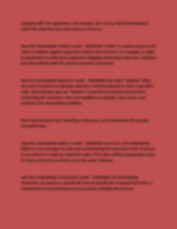 TOSCA TRICENTIS AS1 AND AS2 ACTUAL EXAM WITH CORRECT ACTUAL QUESTIONS AND ANSWERS 2025 | Exams ...