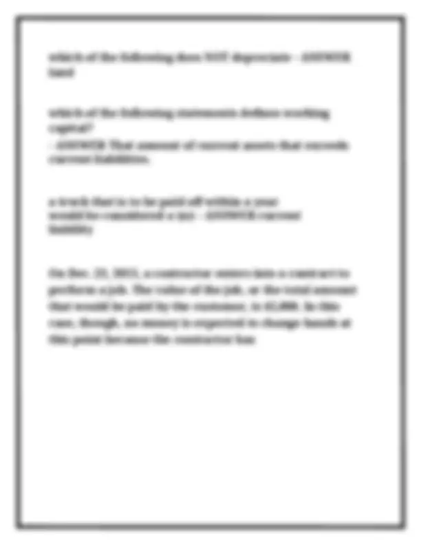 Construction Quality Management for Contractors CQM-C Exam Questions ...