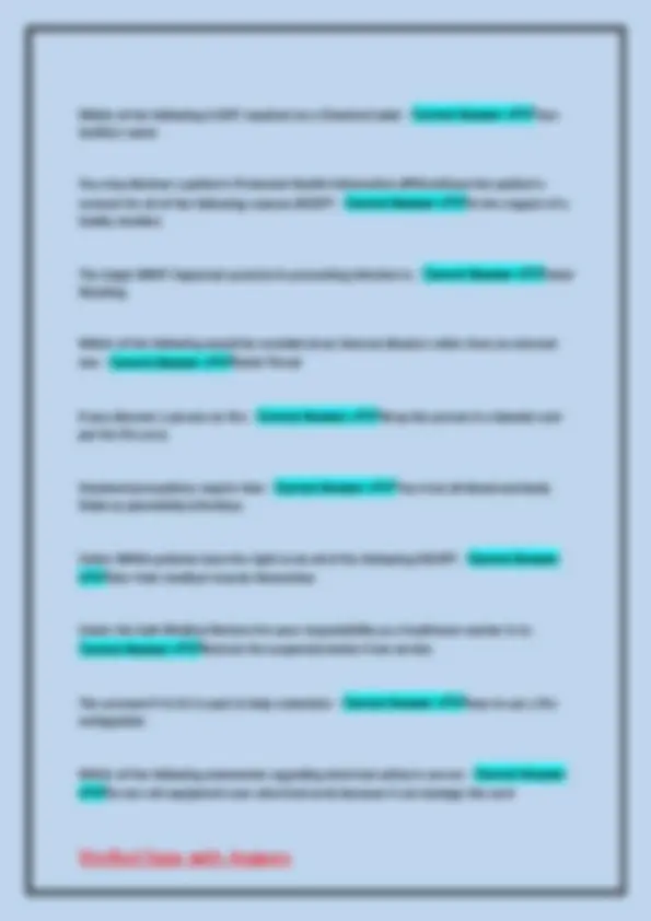 Core Mandatory Part 1 and Relias Prophecy- Core Mandatory Part II ...