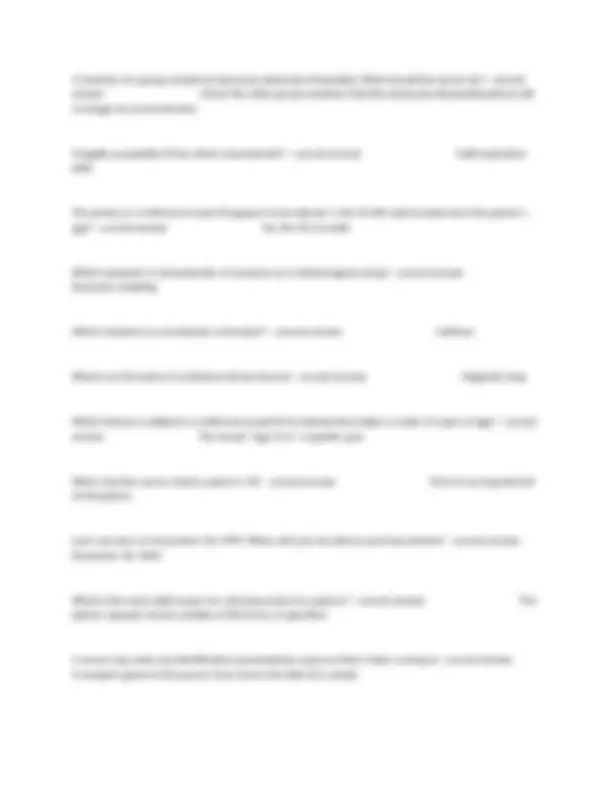 Responsible Beverage Service (RBS) Exam Questions and Answers | Exams ...