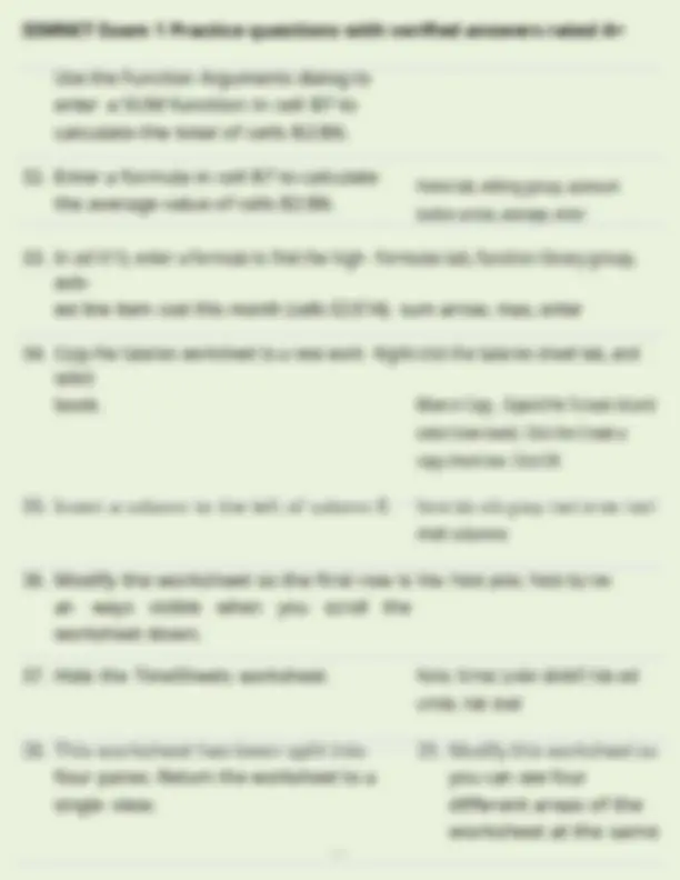 SIMNET Exam 1 Practice Questions with Verified Answers | Exams Nursing ...