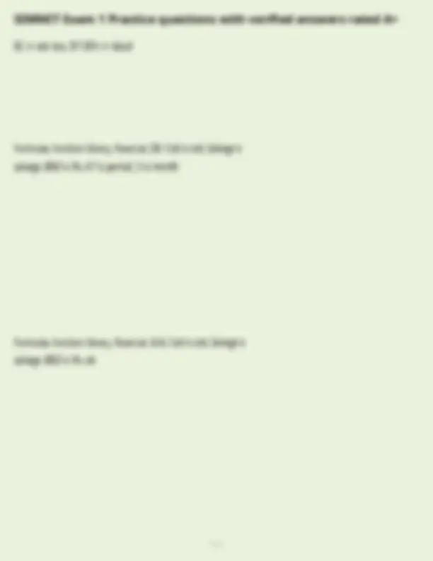 SIMNET Exam 1 Practice Questions with Verified Answers | Exams Nursing ...