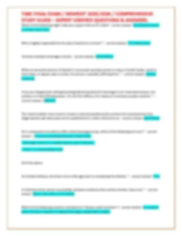 TABC Final Exam Study Guide: Comprehensive Questions and Answers for ...