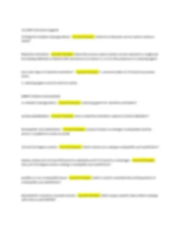 chem 219 module 6 Exam Questions with Answers | Exams Chemistry | Docsity