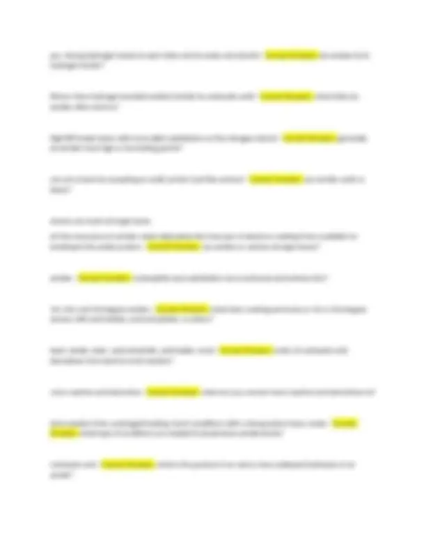 chem 219 module 6 Exam Questions with Answers | Exams Chemistry | Docsity