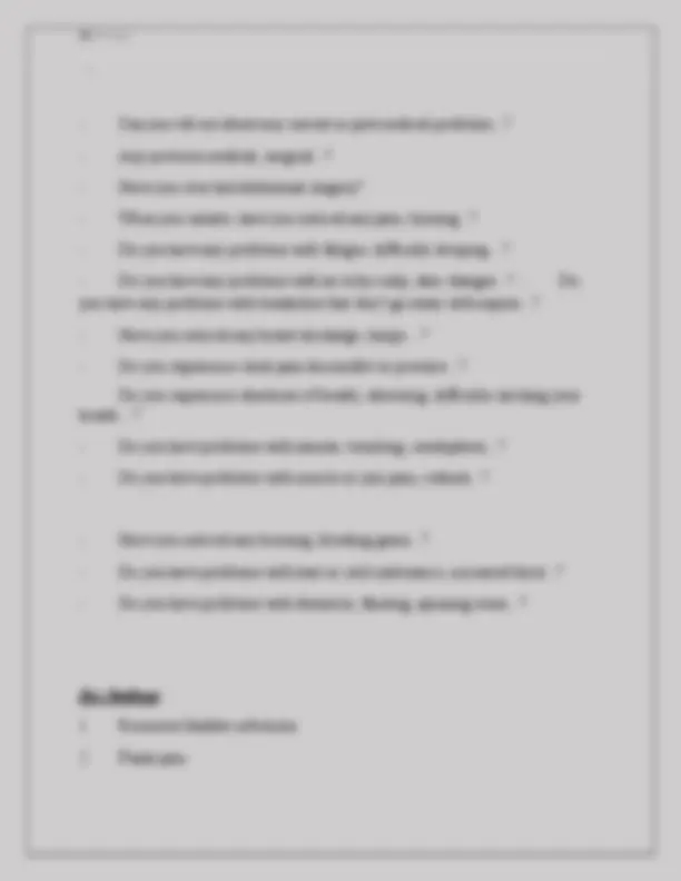 I HUMAN CASE STUDY FOR CHRISTINE SMITH 33- YEAR-OLD REASON FOR ...