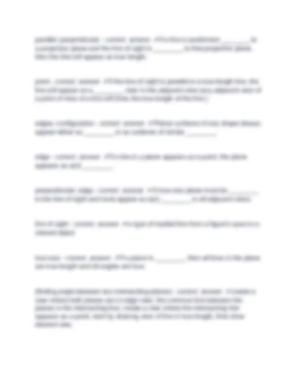 ADDA Drafting Certification: Competency 9 (Revolutions) - Questions and ...