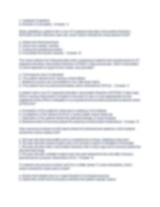 Exam 1 Angina & MI (NCLEX) Questions And Answers 2024 | Exams Nursing ...