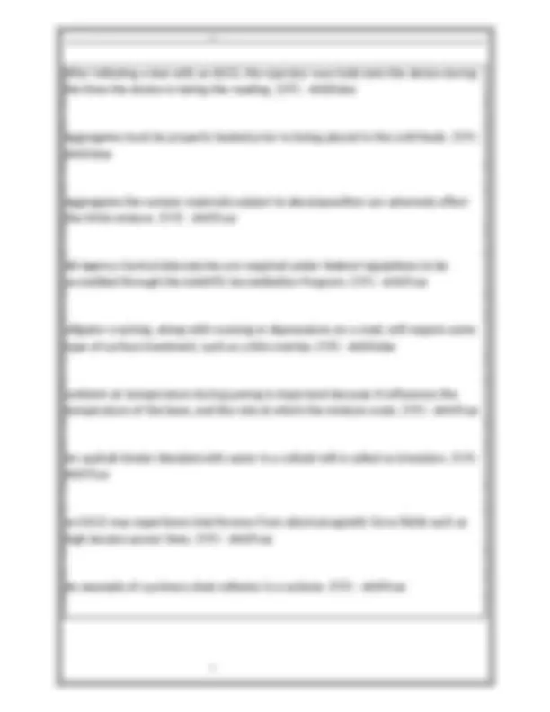 NETTCP Paving Inspector 2024-2025. Questions & Correct Answers. Graded ...