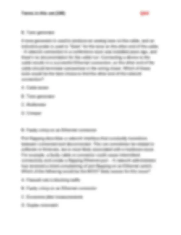 CompTIA A+ 220-1101 Practice Test Questions and Answers 2025 | Exams ...