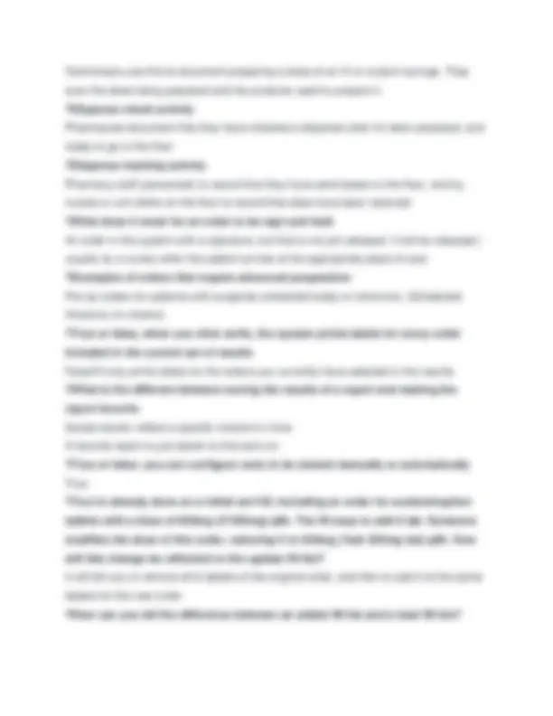 Epic Willow Inpatient RX100 Exam Questions and Answers | Exams Public ...