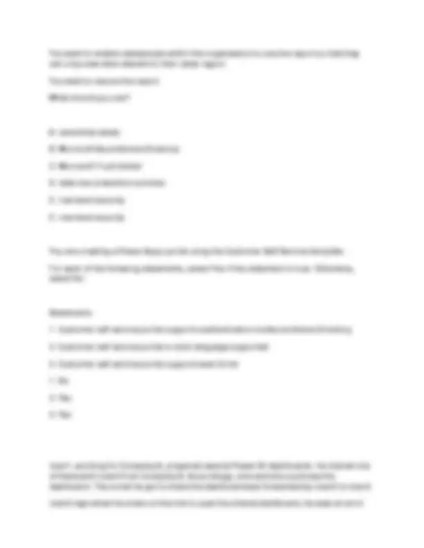 Microsoft PL-900 Exam Questions (ExamTopics) And Answers 100% Correct ...