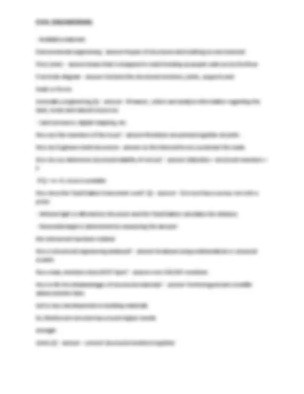 Civil Engineering: Questions and Answers on Structures, Bridges, and ...