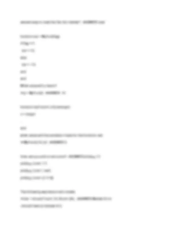 Matlab Final Exam: Comprehensive Exercises and Solutions | Exams Advanced Education | Docsity