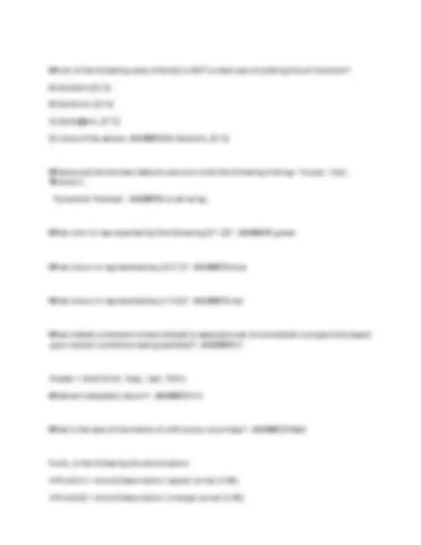 Matlab Final Exam: Comprehensive Exercises and Solutions | Exams Advanced Education | Docsity