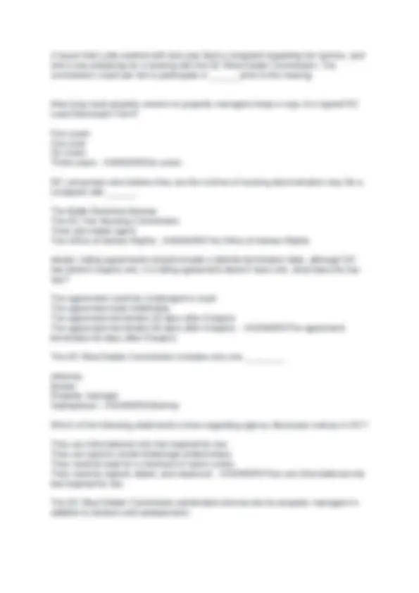 DC QUESTIONS AND ANSWERS (SCORED A+) | Exams Marketing Management | Docsity