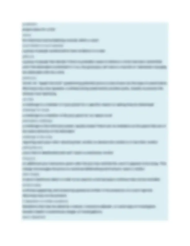Legal Terms for NCRA RPR: A Glossary for 2025/2026 | Exams Law | Docsity