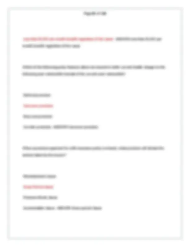 Kentucky Life & Health Insurance Exam: Questions & Answers (2024-2025 ...