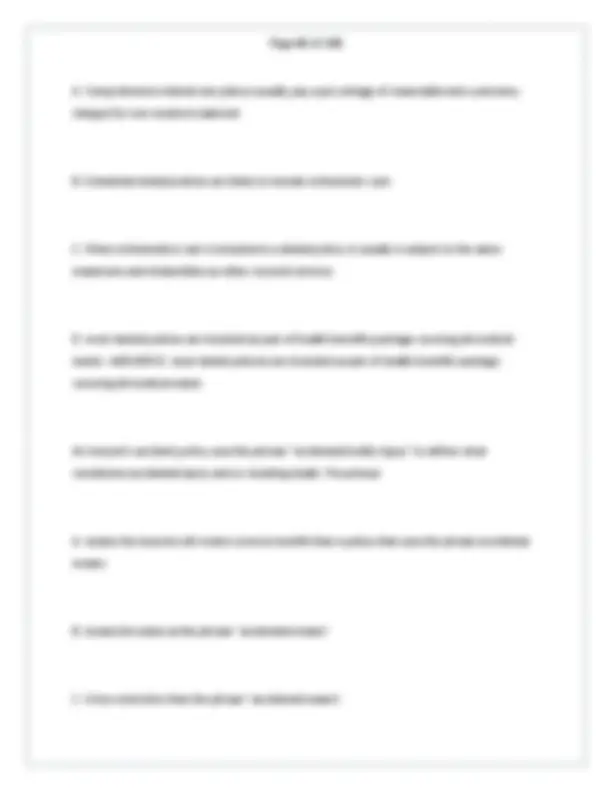 Kentucky Life & Health Insurance Exam: Questions & Answers (2024-2025 ...