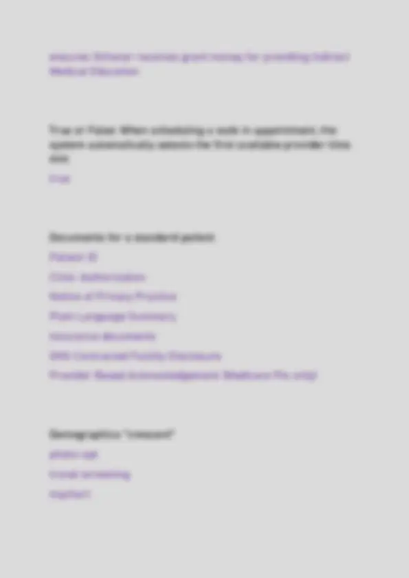 Epic Cadence: 31 Questions and Answers for Appointment Scheduling and ...