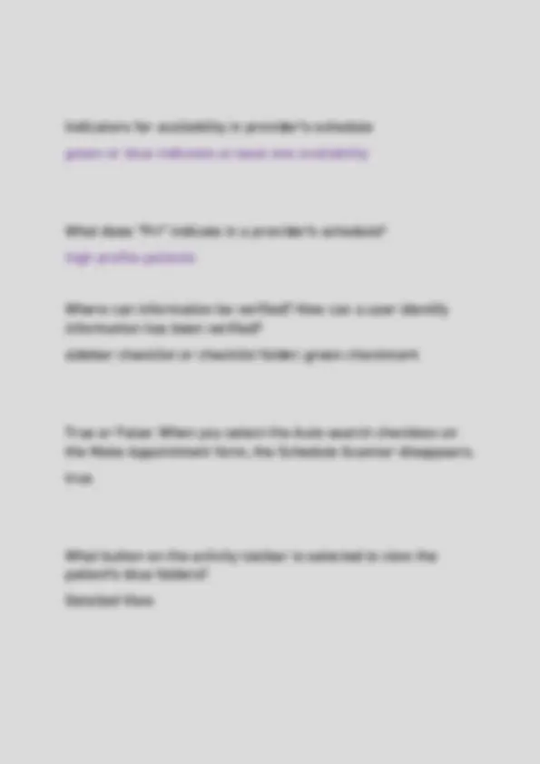 Epic Cadence: 31 Questions and Answers for Appointment Scheduling and ...