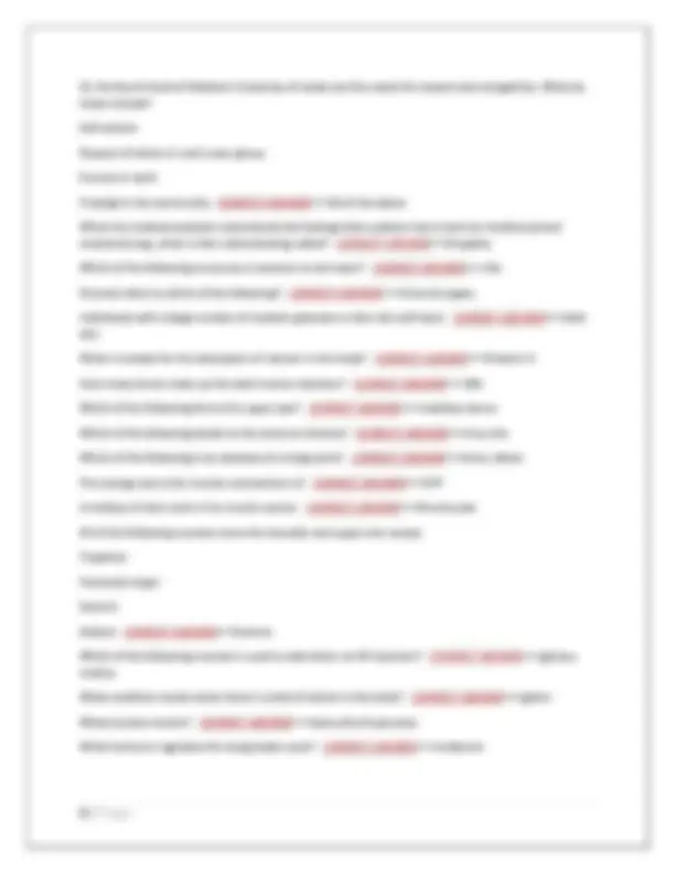 Clinical Medical Assistant Final Exam: Multiple Choice Questions and ...