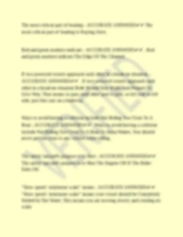 Florida Boat License Exam 2025: Practice Questions and Answers | Exams ...