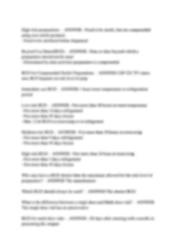 USP 797: Compounding Sterile Preparations - Questions and Answers ...