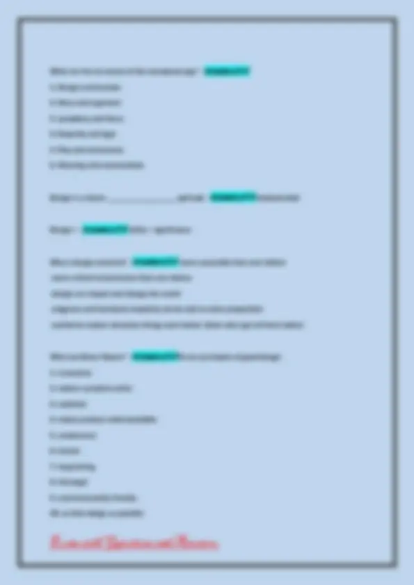 ENTR 101 FINAL- SWEET Actual Questions and Answers 2025 Update 100% Correct | Exams ...