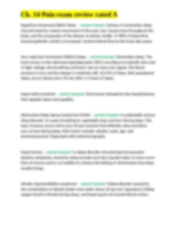 Pain and Fever: A Review of Key Concepts and Definitions | Exams ...