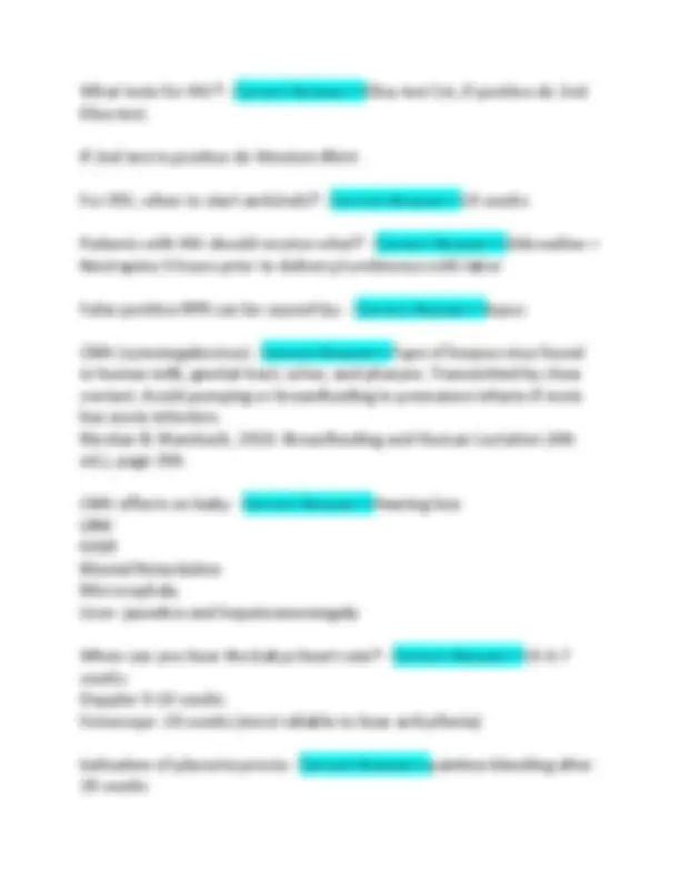 RNC-OB Practice Exam: Verified Questions and Answers for 2025 Grads | Exams Nursing | Docsity