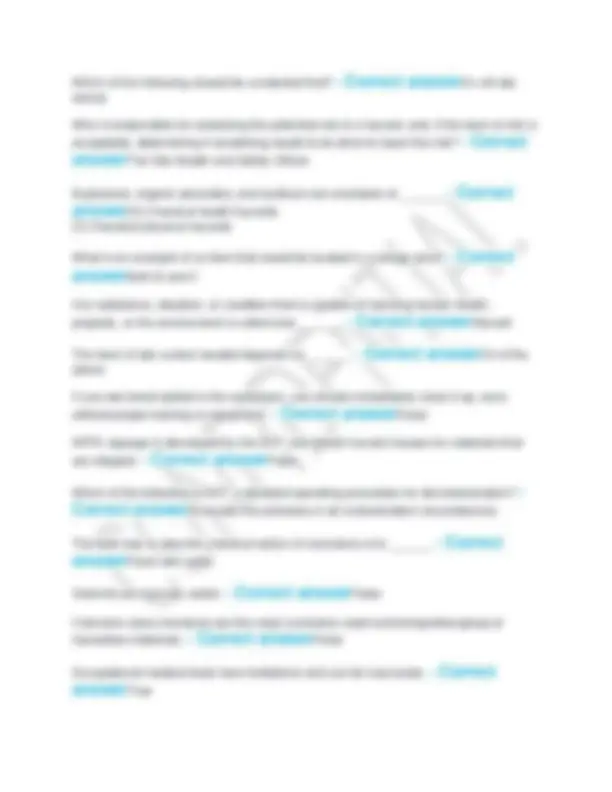 HAZWOPER 40 - Final Exam 50 Questions With 100% Correct Answers | Exams ...