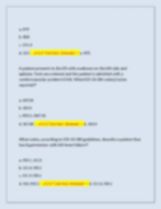 AAPC CPC FINAL EXAM | (3 VERSIONS) NEWEST ACTUAL EXAM COMPREHENSIVE ...