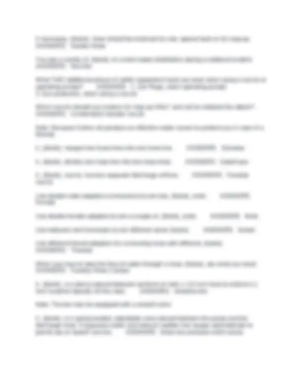 Wildland Firefighting: Devices, Water, and Hose Management - Exam Q&A ...