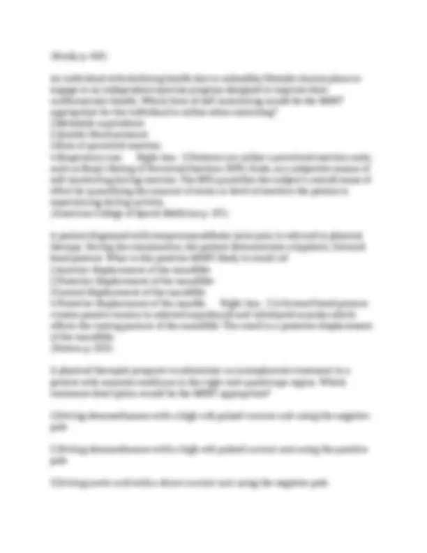 NPTE Scorebuilders OA Exam 1 - Questions With Expert Insights | Exams ...