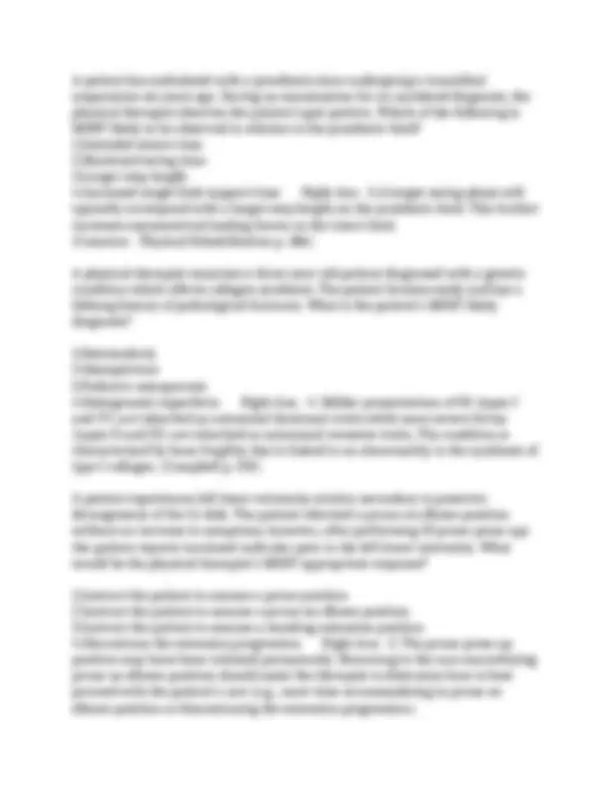 NPTE Scorebuilders OA Exam 1 - Questions With Expert Insights | Exams ...