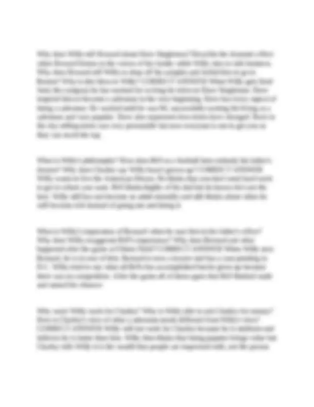 Death of a Salesman: English III Final Review Questions and Answers ...