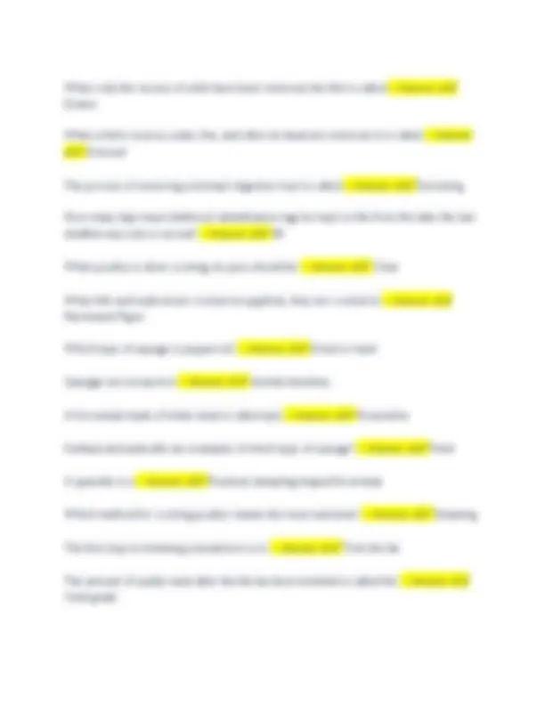 PROSTART LEVEL 2 CHAPTER 6 TEST QUESTIONS WITH ANSWERS | Exams Nursing ...