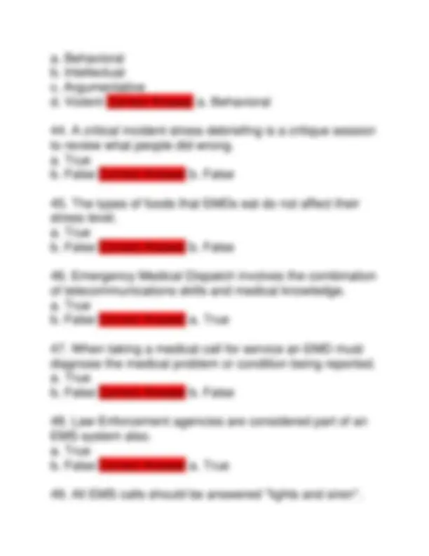 APCO EMD EXAM 2025 NEWEST ACTUAL EXAM QUESTIONS AND DETAILED CORRECT ANSWERS | Exams Nursing ...