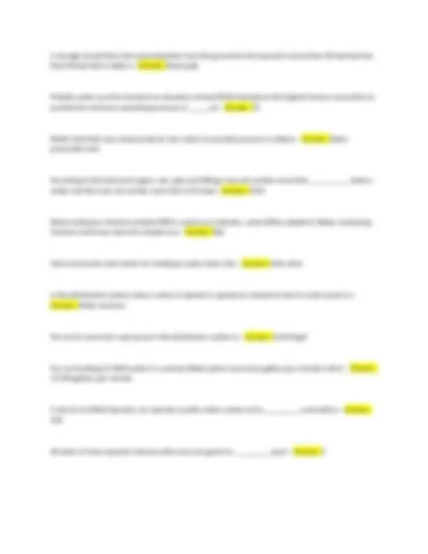 TCEQ Class C Water License Exam: Questions and Complete Solutions ...