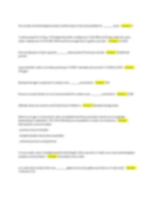 TCEQ Class C Water License Exam: Questions and Complete Solutions ...