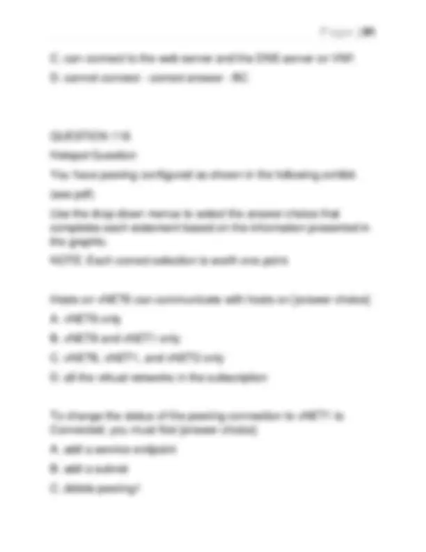 AZ-104 Renewal Exam (Comprehensive) 2025: Verified Questions & Answers ...