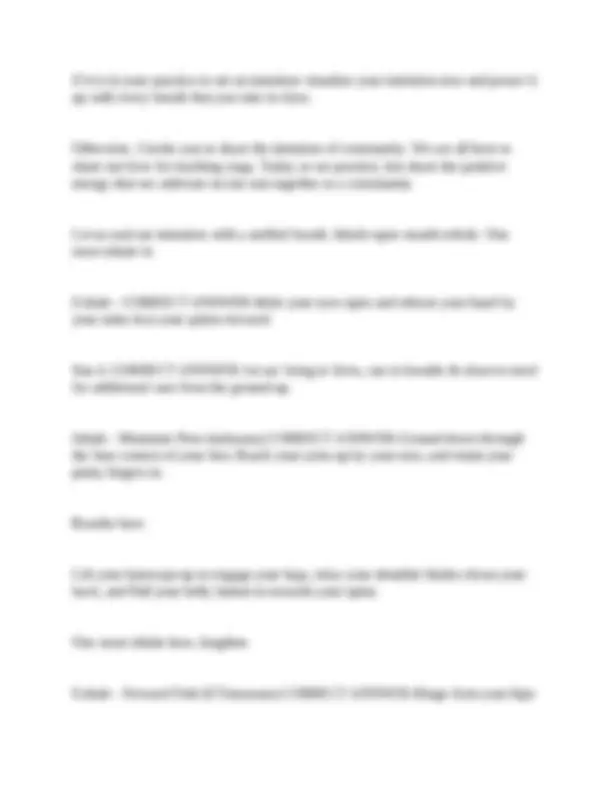 CorePower C1 Class with Cues Sequence and Breath with Posture Study ...